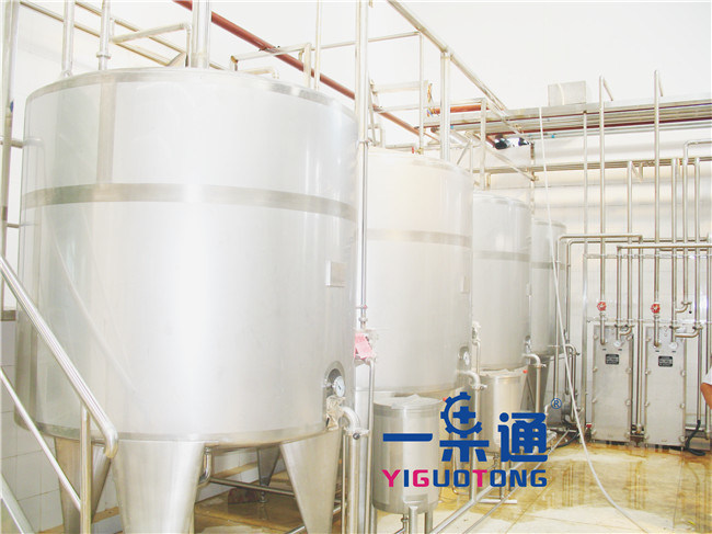 Manual CIP Washing System Acid Tank Alkali Tank