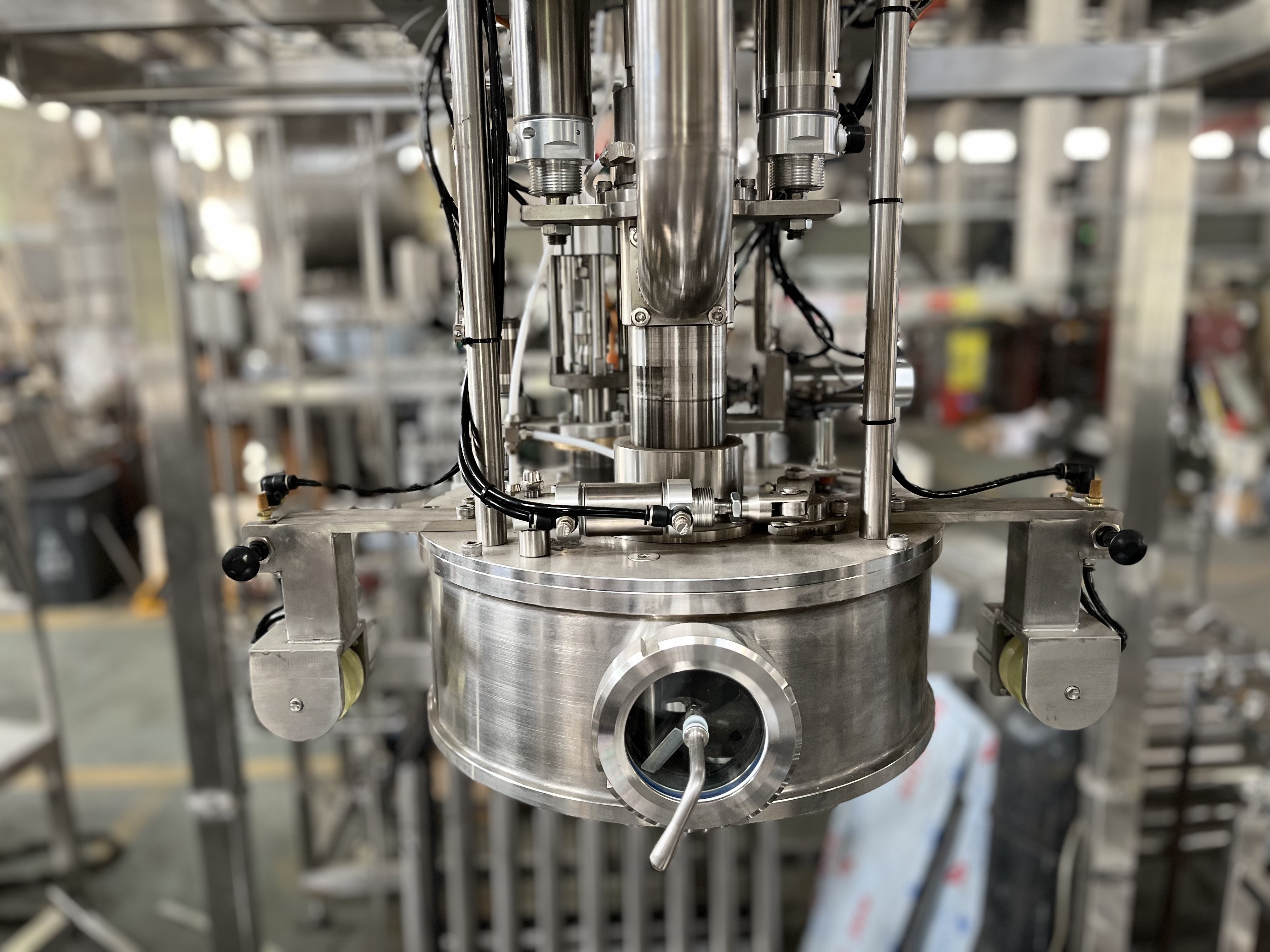 Mango Pulp Aseptic Filler Machine For 220L Aseptic Bag