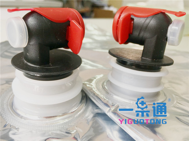 BIB Bag Bag In Box Fitments Valve For High Barrier Aseptic Bag / Vitop ...